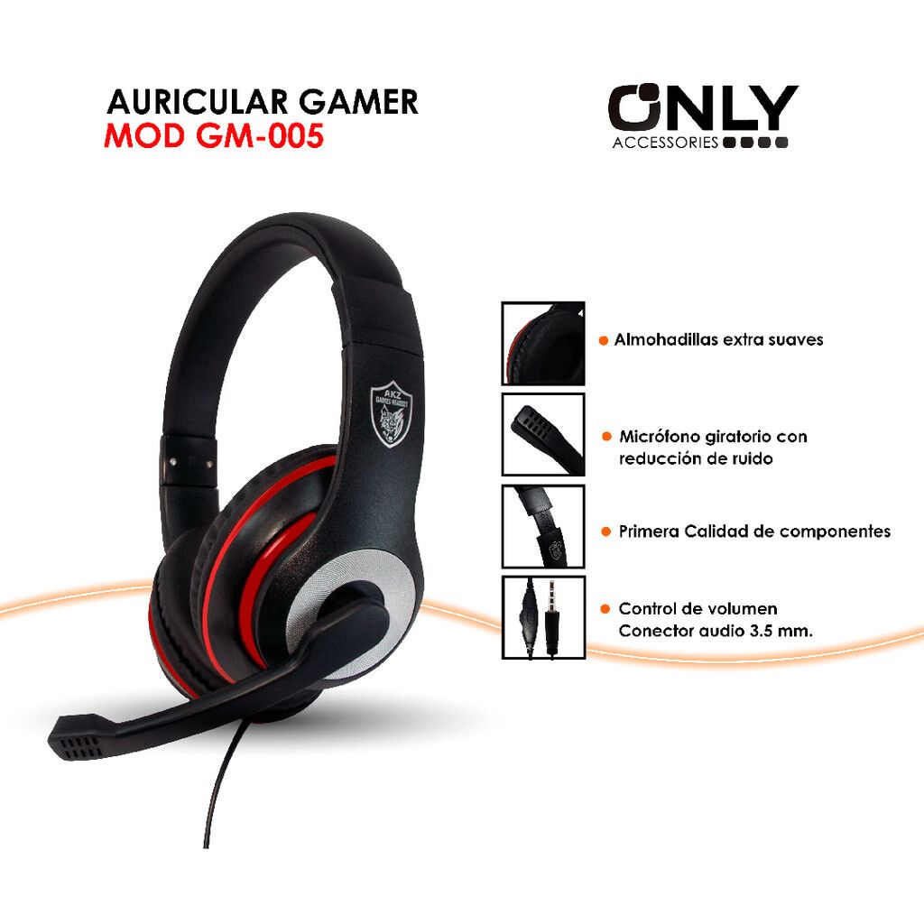 AURICULAR GAMER MOD GM-005 – PickCel